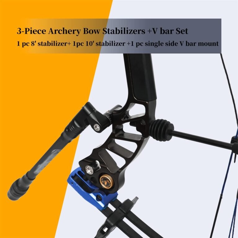 Pro Archery Bow Stabilizer Kit: Precision Hunting Dampers & Weights Set ...