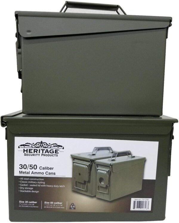 Unlock Storage Potential with Our Heritage Ammo Cans Duo - Global ...
