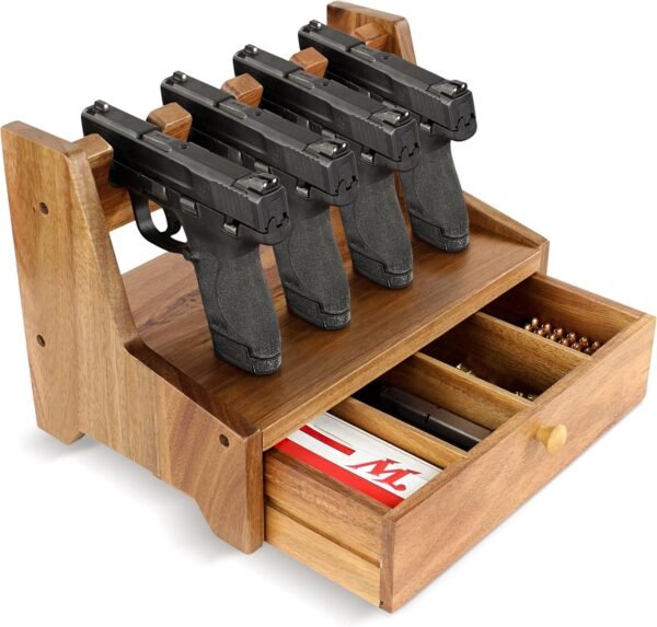 Stow & Show: Our Review of the 4 Slot Pistol Rack - Global Marksman ...